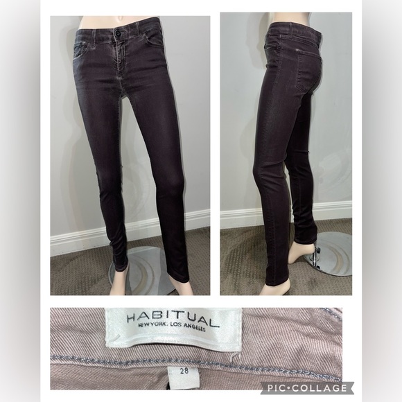Habitual | Jeans | Habitual Purple Mountain Skinny Jeans 28 | Poshmark